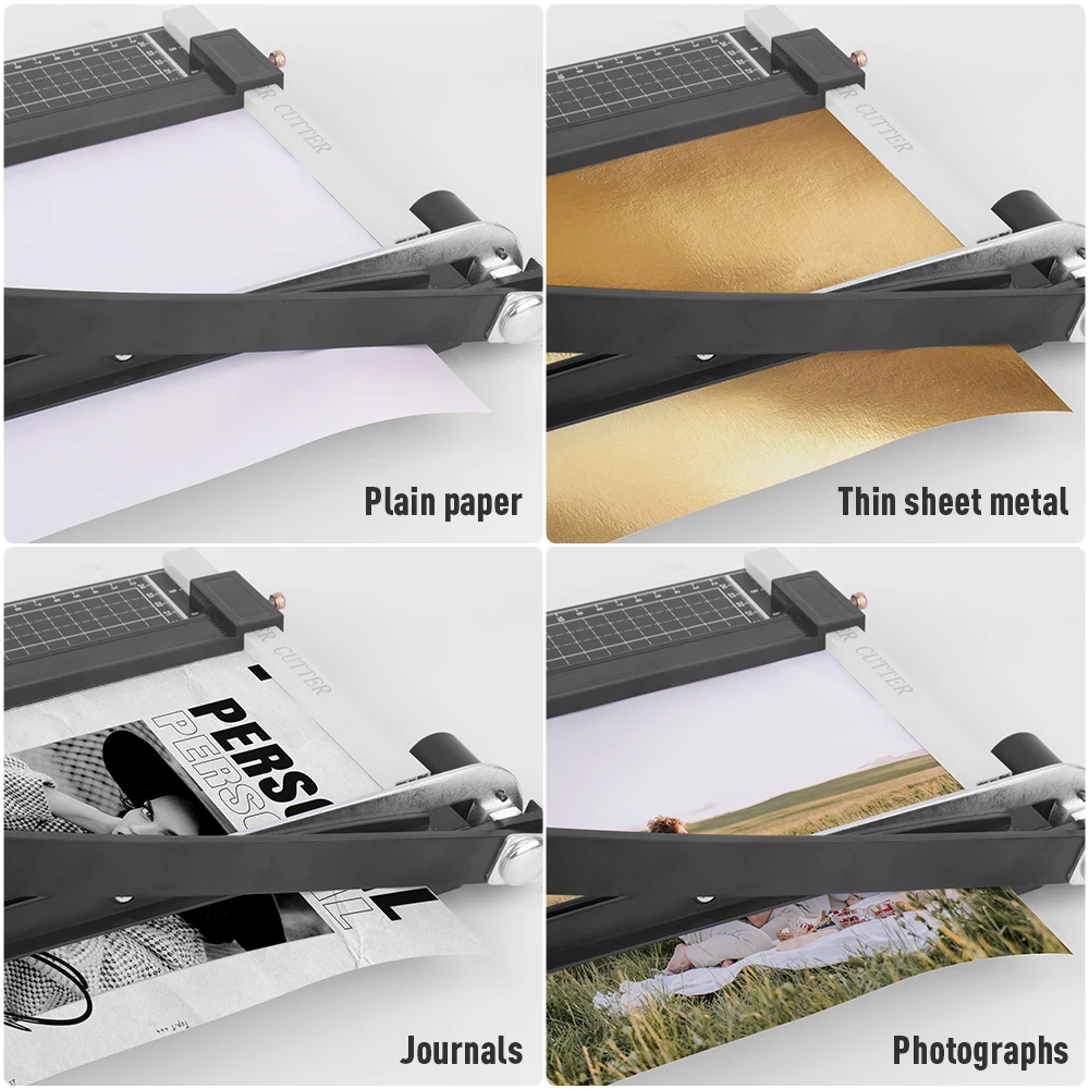 Manual Paper Cutter - Precision Trimming for A4 Office