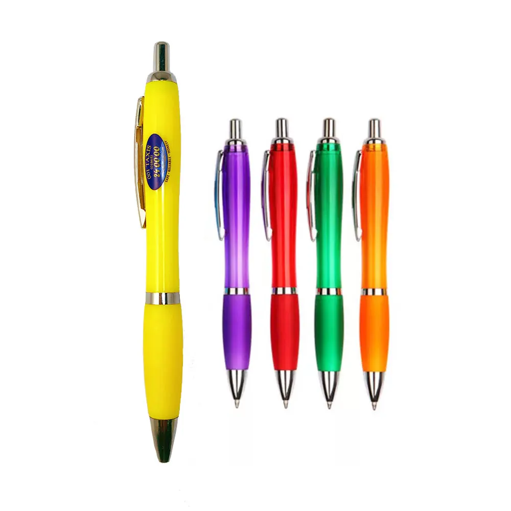 Ready To Ship Small Moq Promotions Cheap Plastic Pen Gift Custom Logo ...