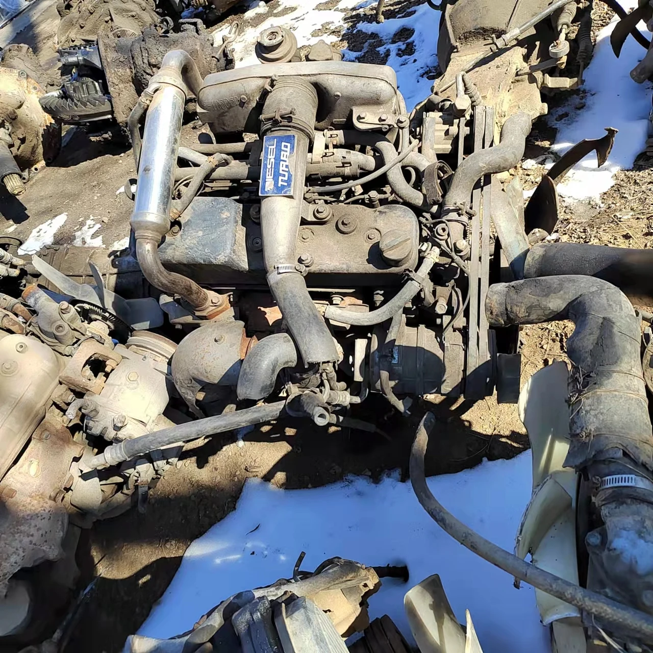 Used ISUZU Turbo 4JB1T Diesel Engine - 2800cc - 4 Cylinders