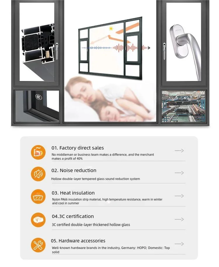 Hot Selling Intelligent Alcony Automatic Lifting Aluminum Window ...