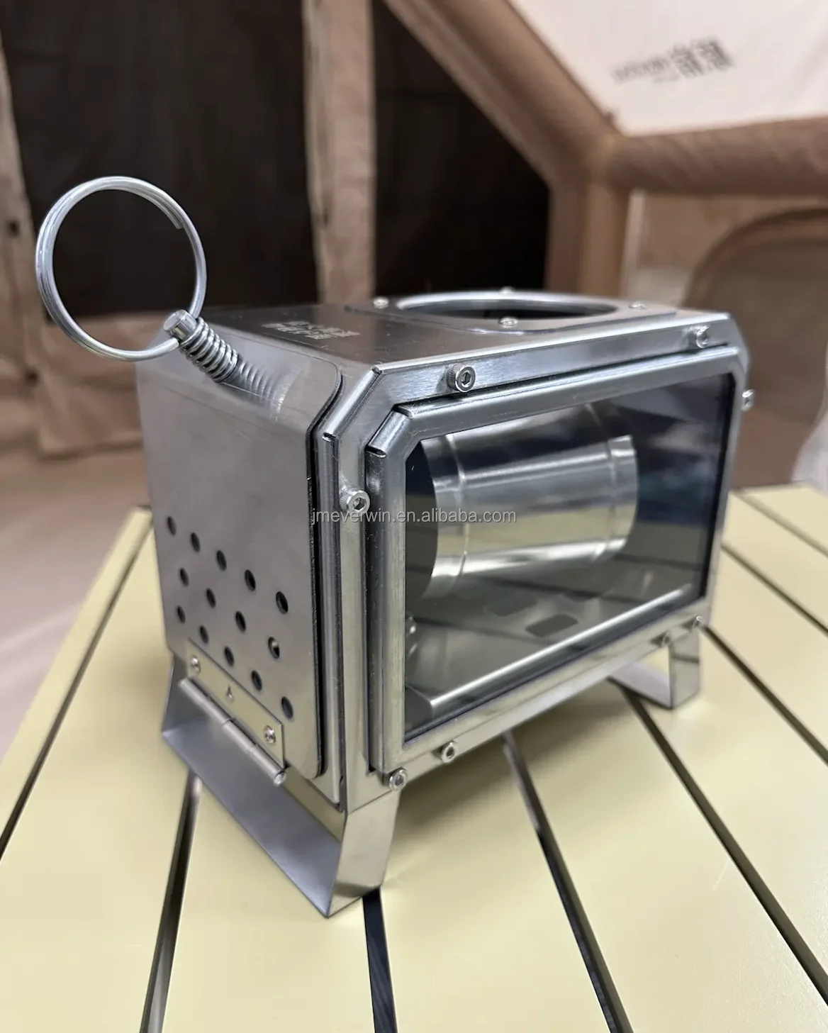 Detachable Rectangle Stainless Steel Outdoor Bonfire Stove Camping Fire ...