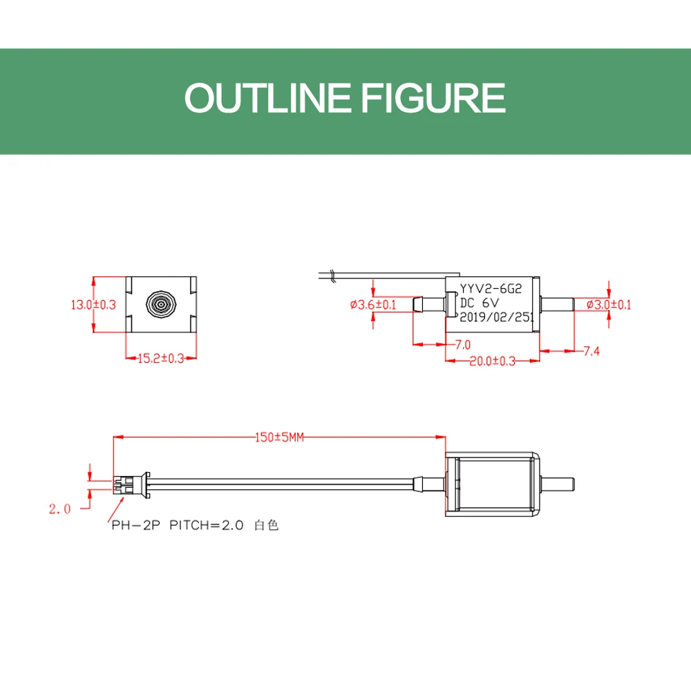 Mini Micro 2-position 3-way Electric New Solenoid Valves For Gas Air ...