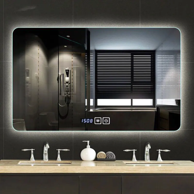 Dressing Room Touch Screen Bathroom Smart Mirror with Led Lights Around ...