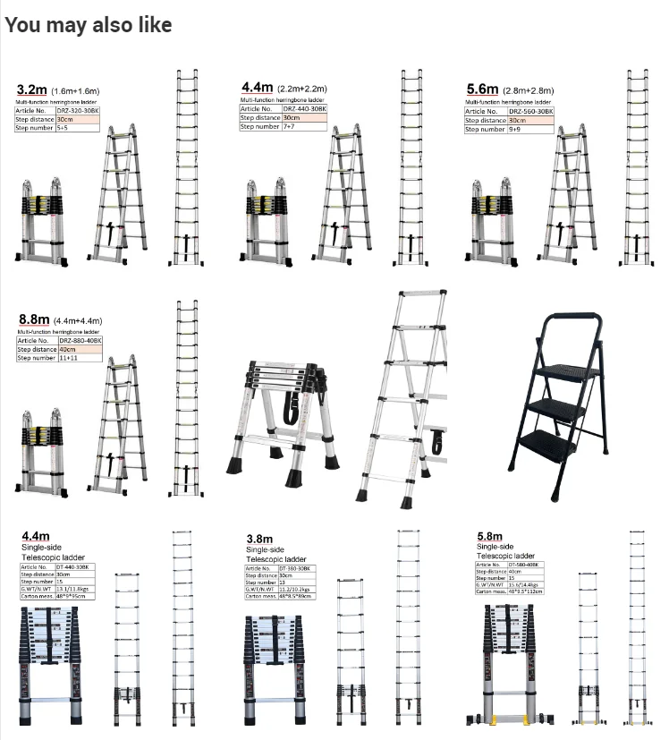Genuine Warehouse Black New Arrival Hall Rustic Alloy Ladder - Buy Work ...