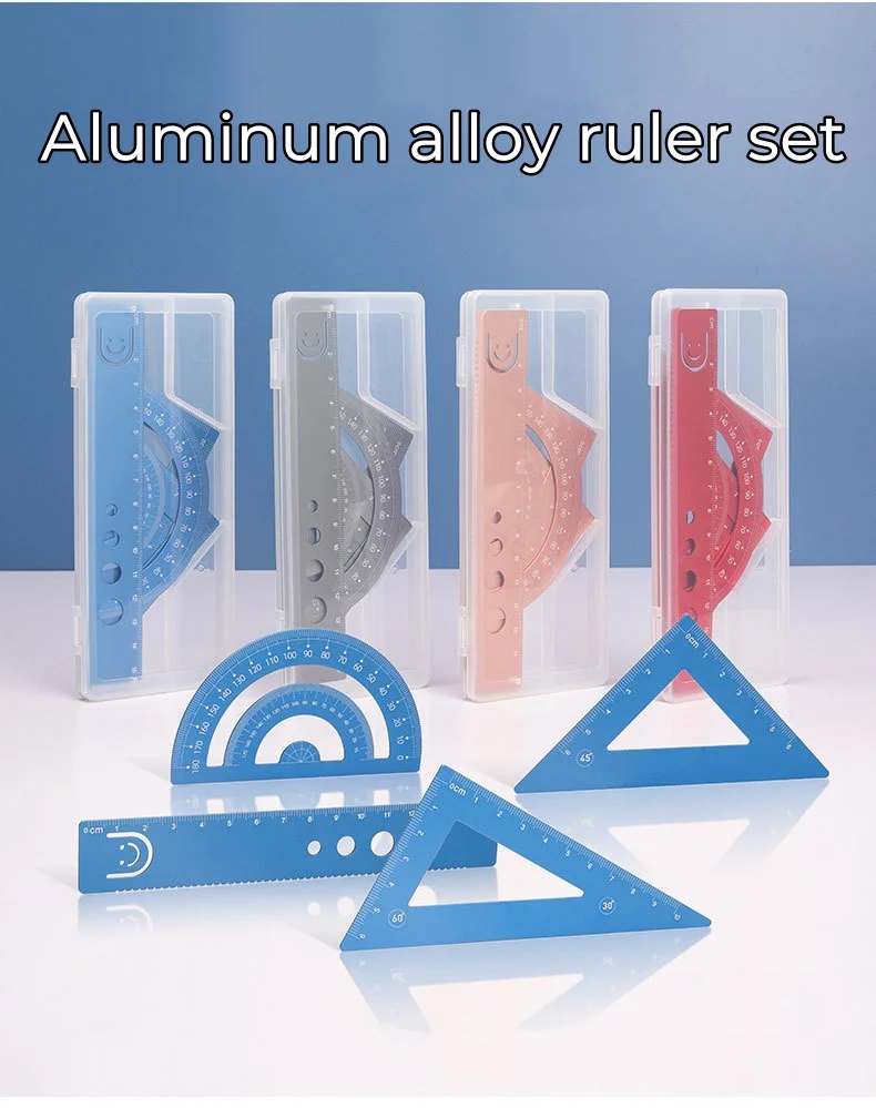 Wholesales Back To School Supplies Triangle Protractor Geometry Ruler ...