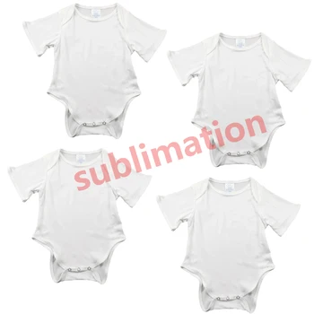 Sublimation Onesie Baby Polyester Blank Print Infant Toddler Baby ...