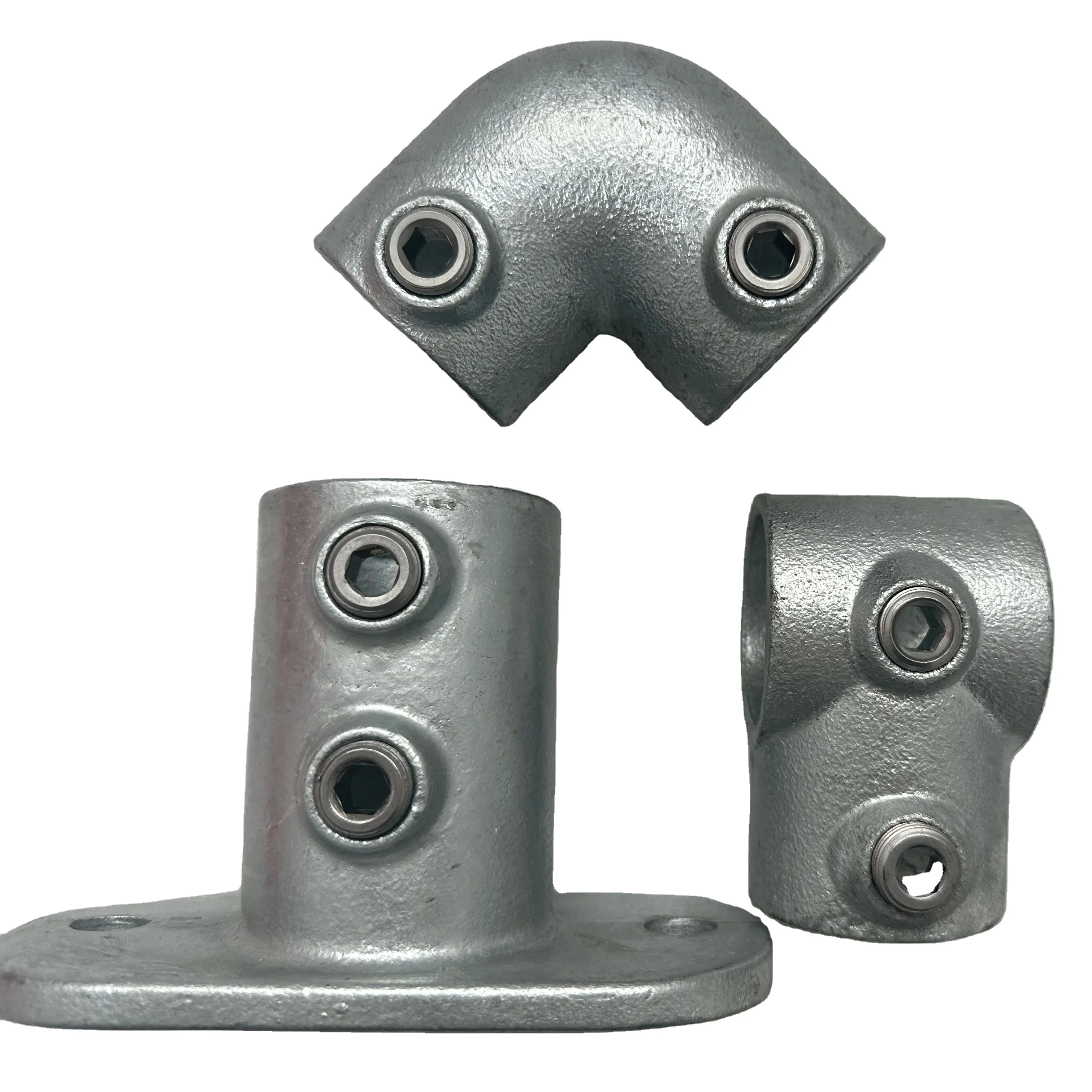 Malleable Cast Iron pipe key clamp fitting railings outdoor| Alibaba.com