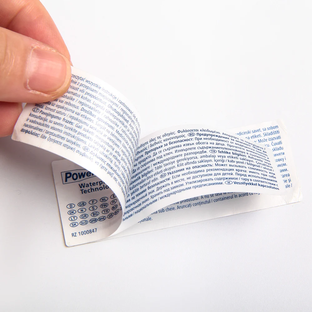 Custom Sticker Sheets Booklet Multi Sticker Printing Double Layer ...