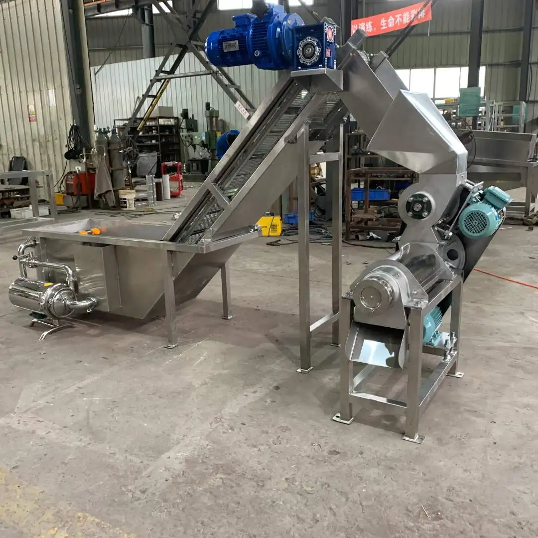 Industrial Carrot Ginger Orange Vegetable Fruit Crushing Crusher Juicer ...