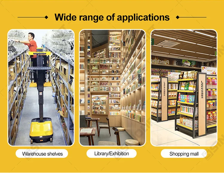 SINOLIFT Drivable Elevated Work Platform Low-Level Self Propelled ...