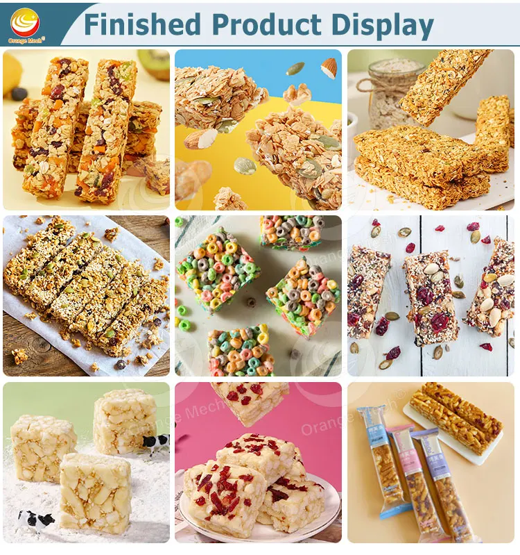 ORME Automatic Energy Bar Process Line Breakfast Fruit Cereal Bar ...