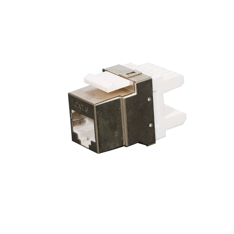 Rj45 Cat6 Cat6a Cat7 Metal Shielded Ftp Module Rj45 180 Degree Toolless ...