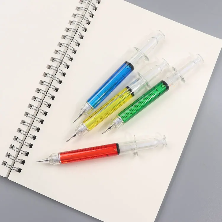 Customizable Syringe Shape Mechanical Pencil - Personalized Plastic ...
