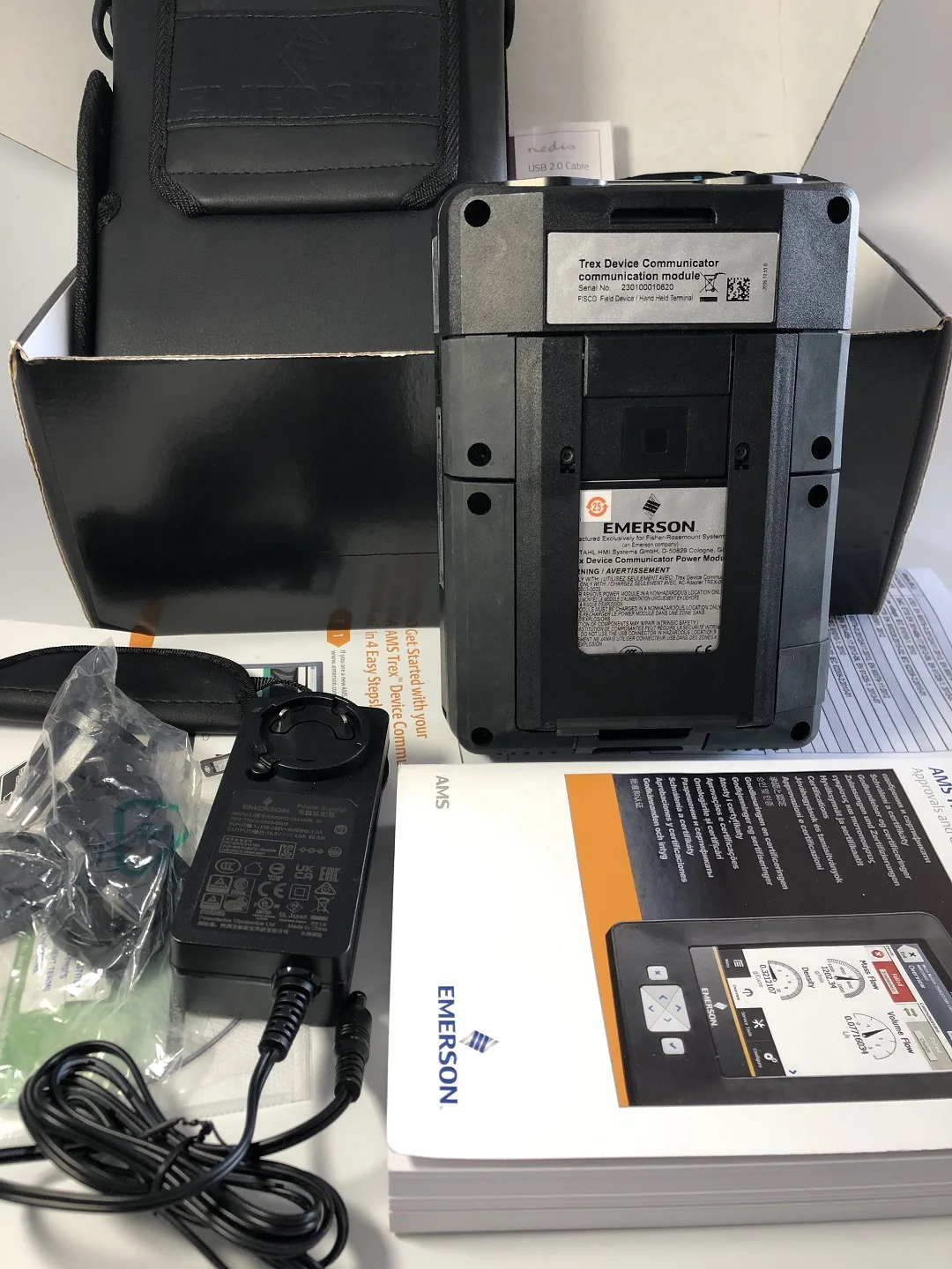 Emerson 475 Field Communicator Supports Hart And Foundation Fieldbus ...