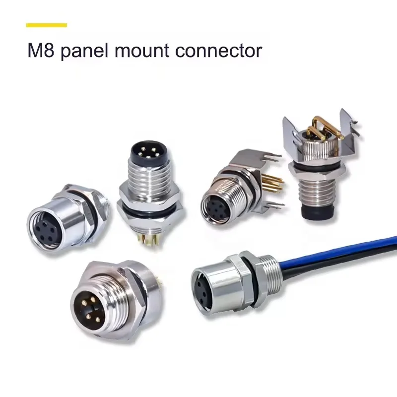 SVLEC 4 Pin M12 M16 Connectors - Reliable Wire Adapters