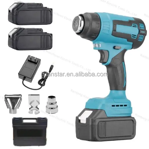 Adjustable Temperature 21V Battery Cordless Heat Hot Gun With Cheap ...