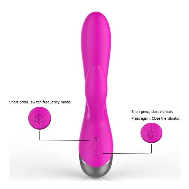 Rabbit Wand AV MESSAGE Vibrator G-Spot Vibrator Clitoris Stimulator ...