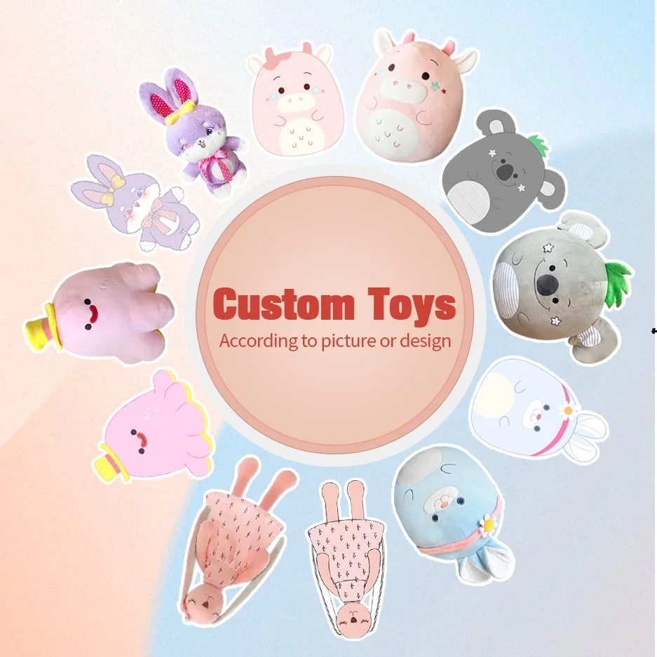Professional Make Your Own Custom Plush Toy Character Plushie Custom ...