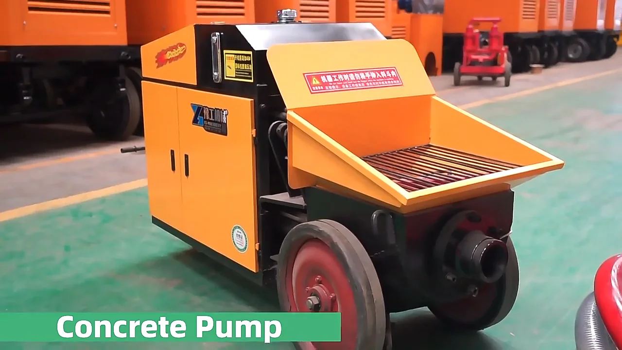 Petite Pompe À Colonne De Construction Secondaire,Mini Pompe À Béton ...