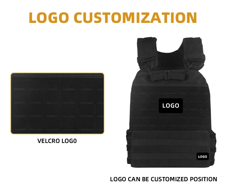 Customized 600D Oxford Laser Cutting MOLLE System Vest