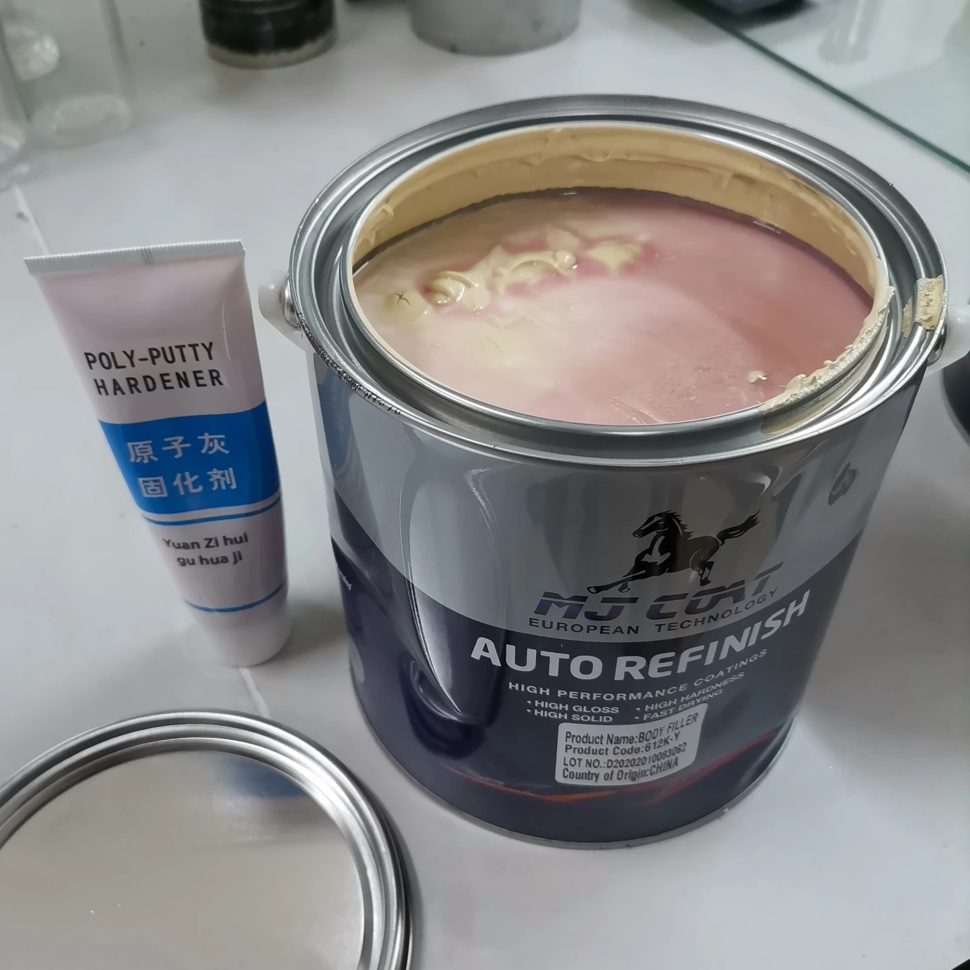 Body Filler for Carrosserie Automobile - Excellent Adhesion