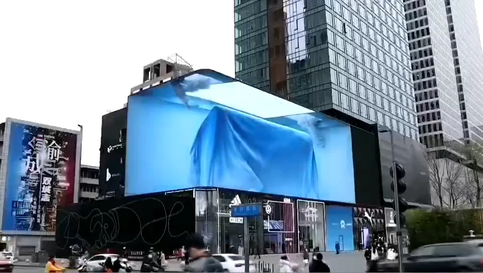 Papan Reklame Digital Luar Ruangan Dan Display Led Mata Telanjang ...