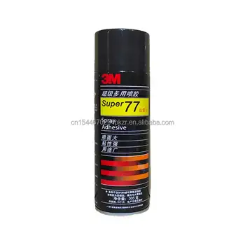 3m Super 77 305g Widely Used Clear Strong Adhesion Super Glue Spray Adhesive For Bonding Paper ...
