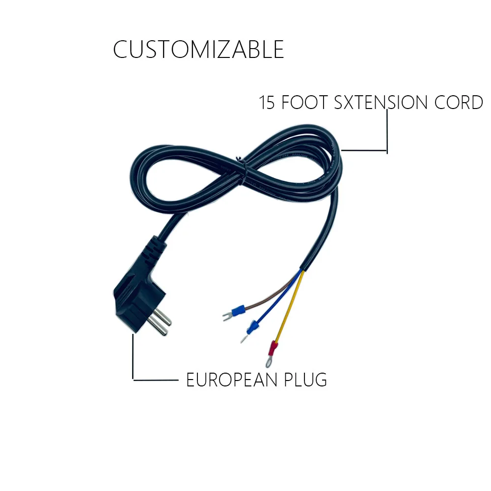 High Quality Expandable 3-pin Replacement Power Cord Small Appliance ...