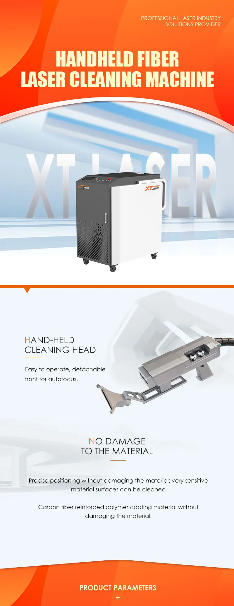 1000W Fiber Laser Cleaning Machine - Efficient Metal Cleaning