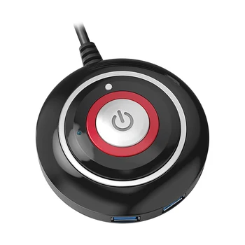 Teucer Computer Desktop Switch Button With Dual Usb Audio Desktop Host ...