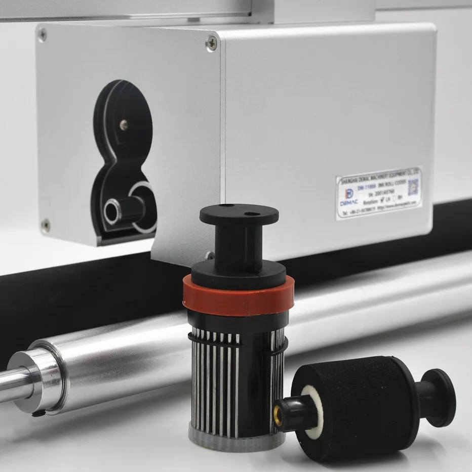 Ink Roll Coding Machine /batch Code Machine Dm-1100 - Buy Demac,Batch ...