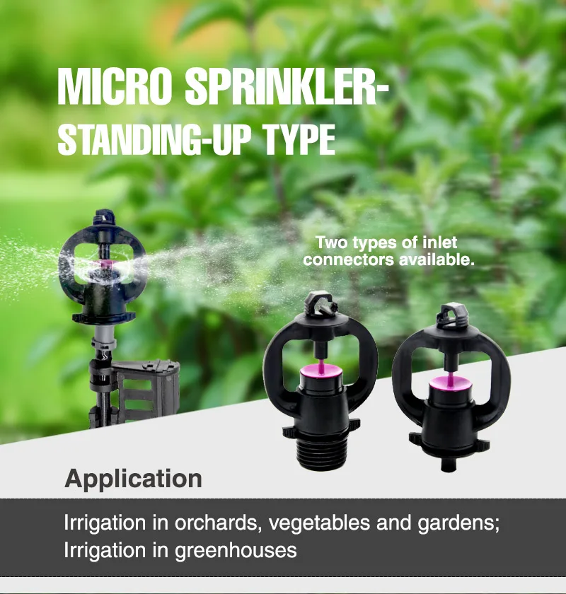 Micro Sprinkler and Microjet for Efficient Garden Irrigation