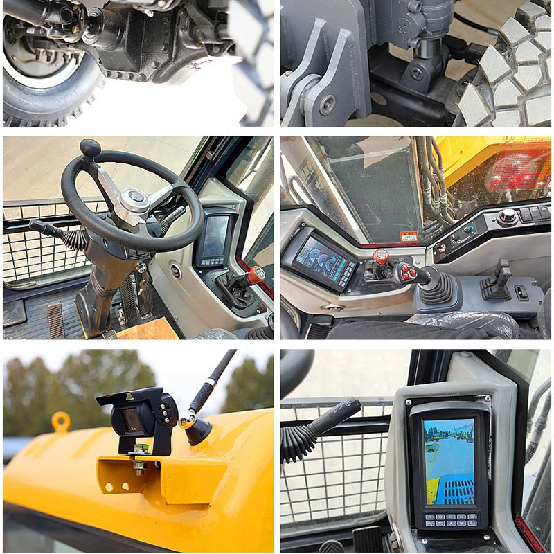 Hydraulic Grab Crane Gripper Lift Cab Scrap Iron Steel Waste Metal ...