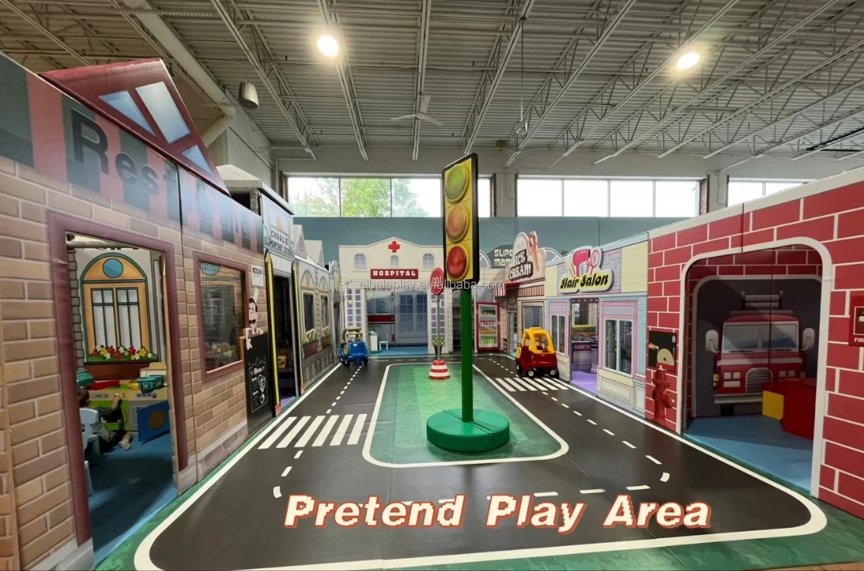 Small Kidzania - Mini Indoor Play Area for Kids Aged 2-6