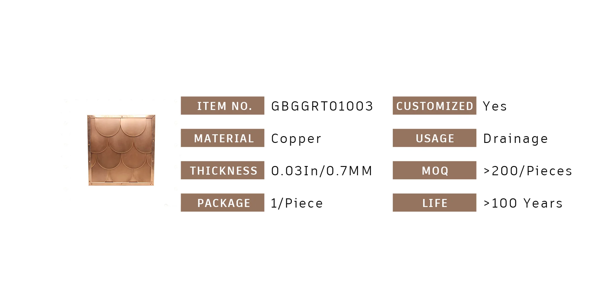 Copper Fish-Scale Roof Tiles - Durable & Stylish Solutions