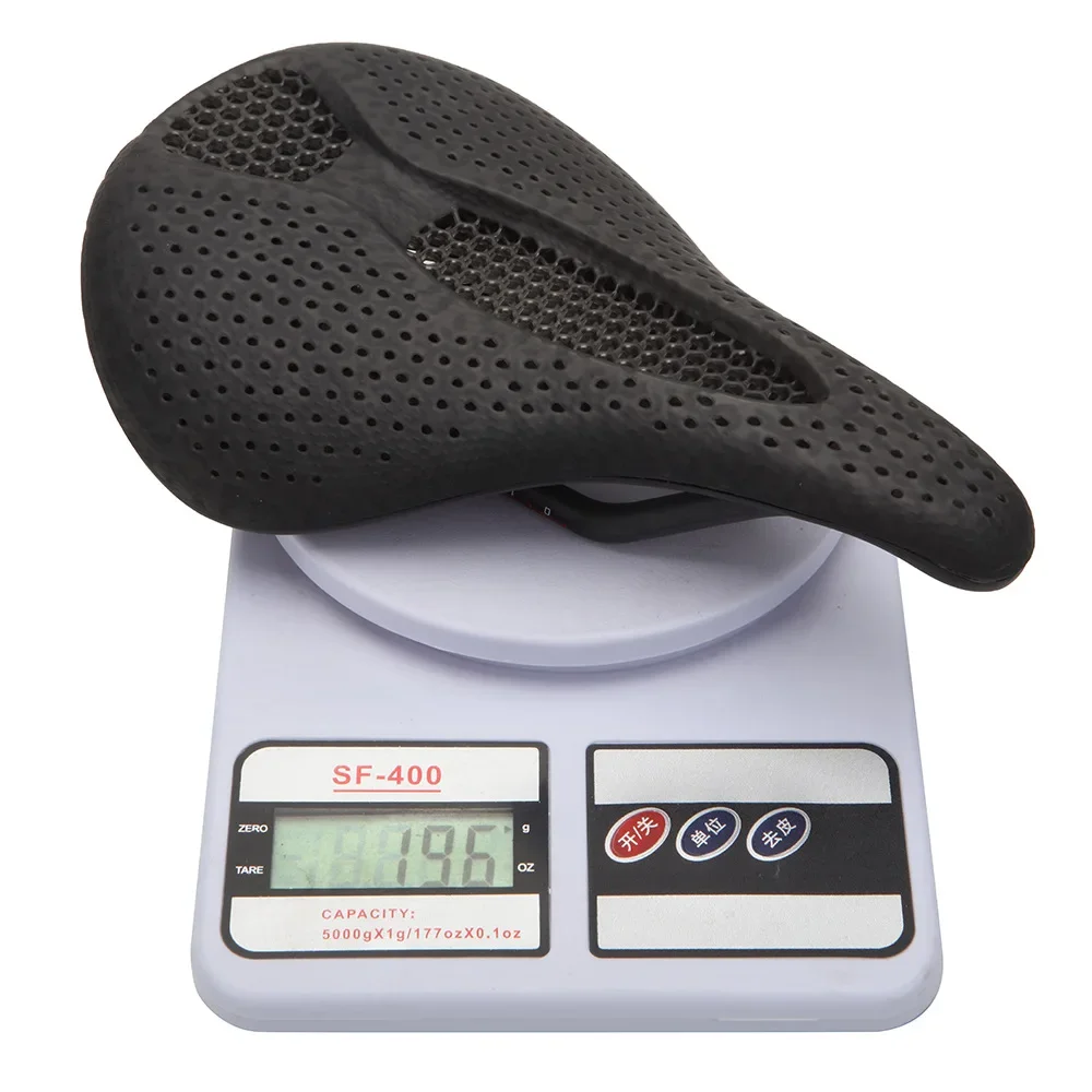 BALUGOE Ultralight Carbon 3D Printed MTB Road Bike Saddle - Durable Gel ...