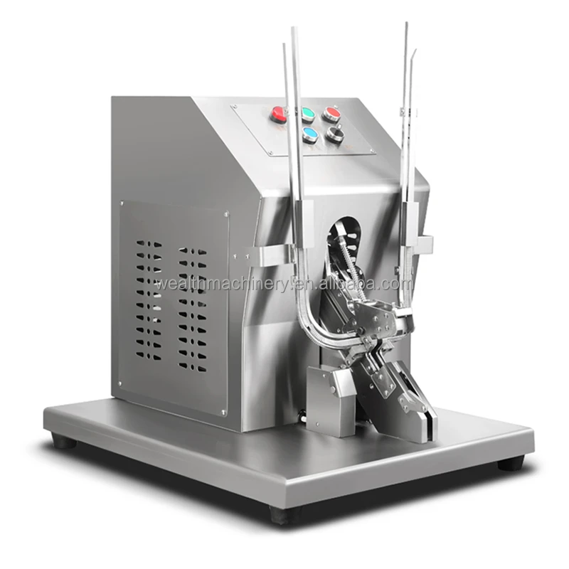 Automatic Garlic Onion Packing Bag Sealing Clipping Typing Machine ...