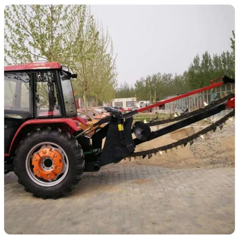 Trencher Bullet Teeth Ditcher Tractor Mounted Heavy Duty Trencher Work ...