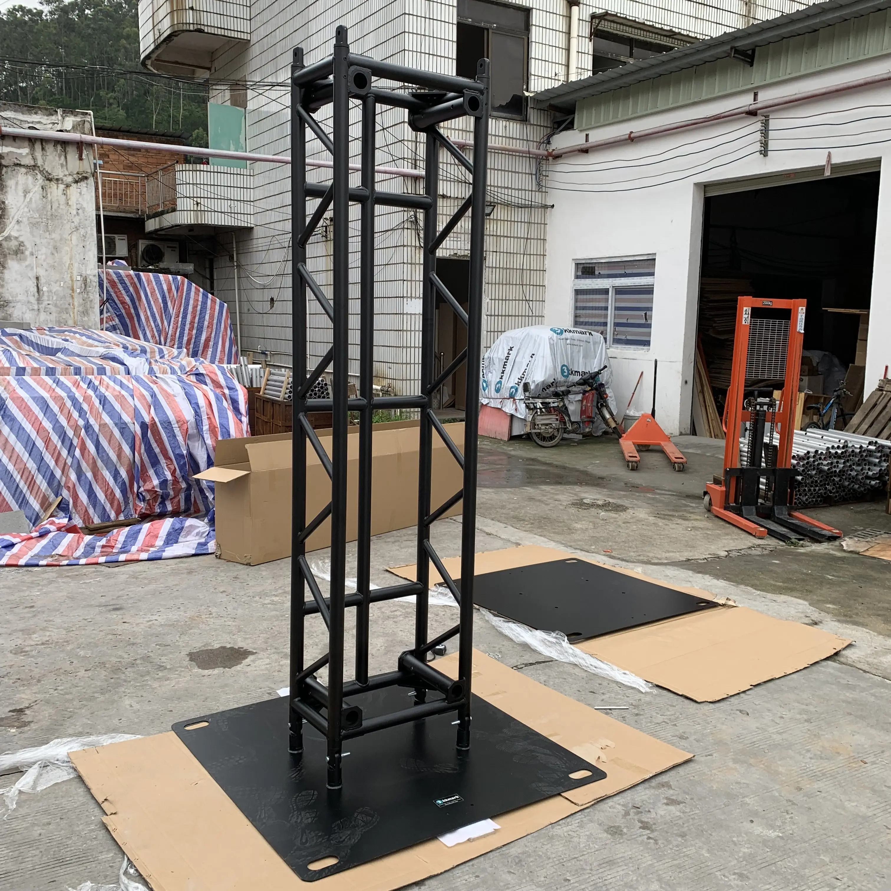 Aluminum Black Truss - Pre Rig Truss for Events & Concerts