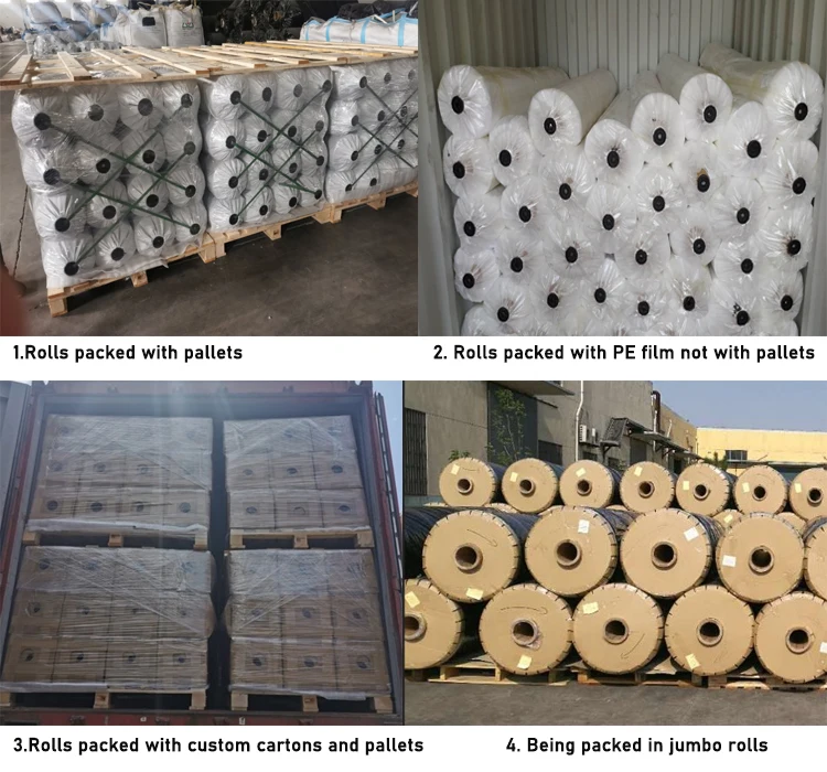 Wholesale 750mm*1500m*25mic Blown Round Bale Film /silage Wrap Film On ...