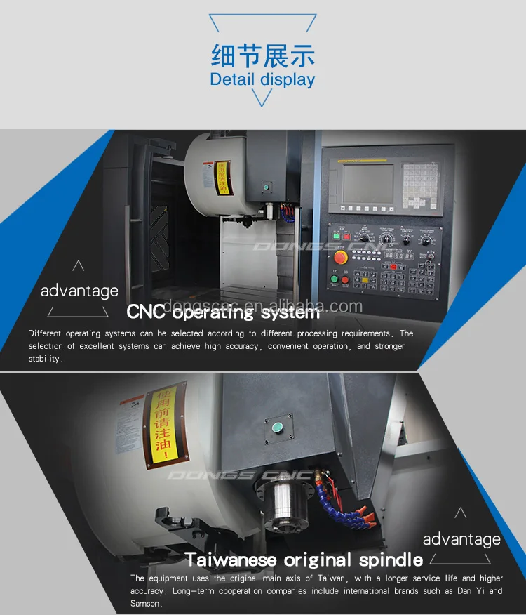 DONGS VMC1160 CNC Milling Machine Vertical Machining Center High ...