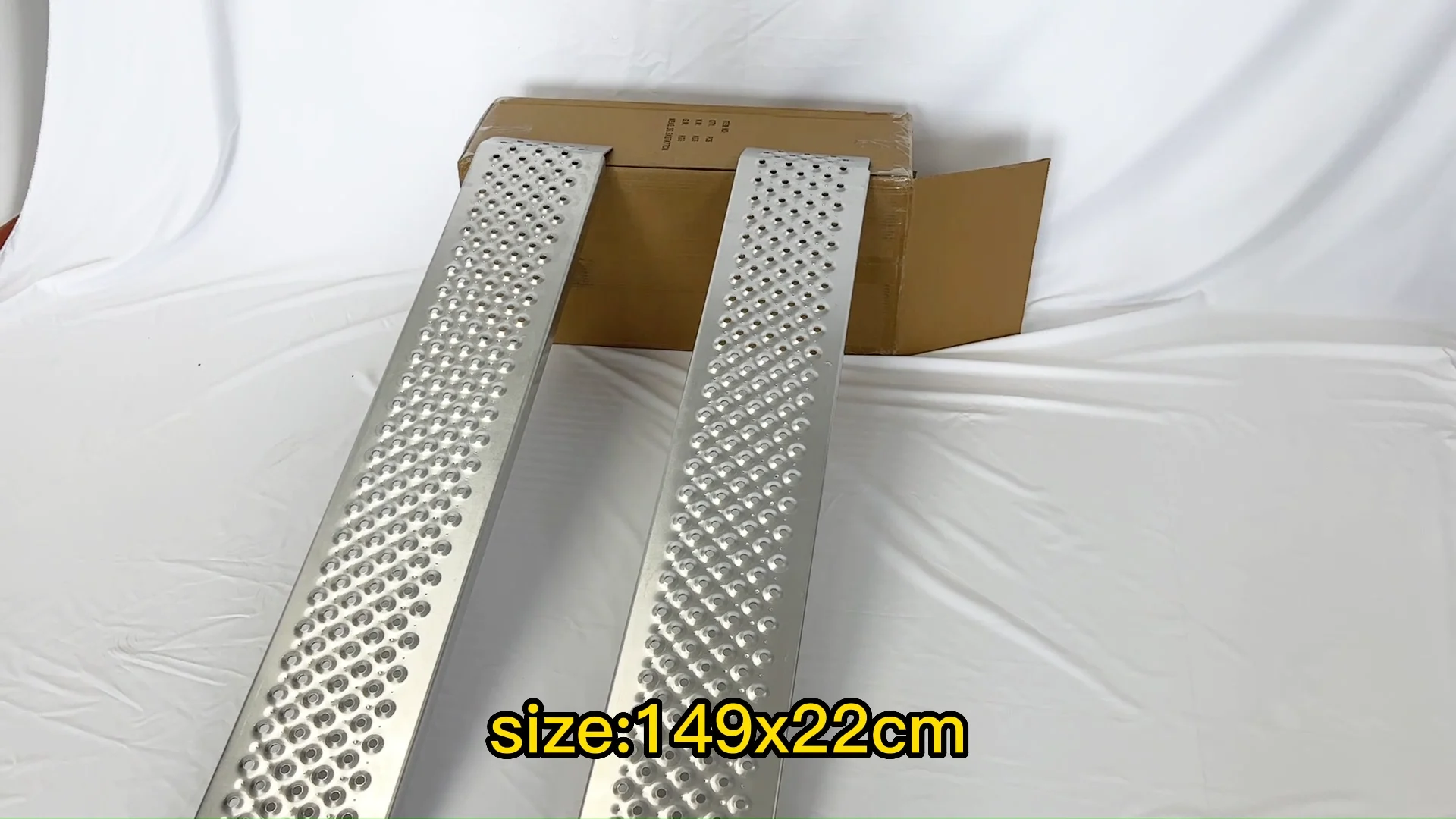 Heavy Duty Car Portable Ramp Aluminum Folding Ramp Motorcycle Foldable ...