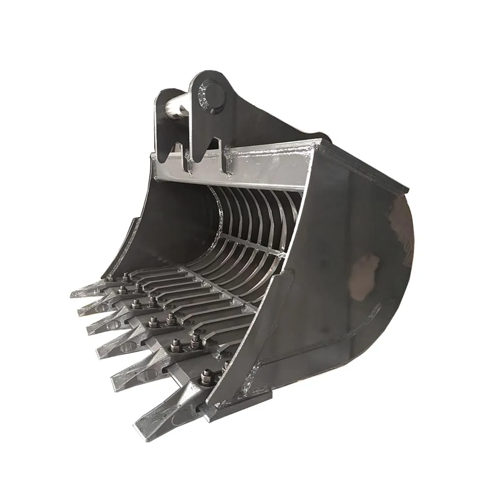 MS01 MS03 mini digger attachments excavator sorting bucket 800 mm sieve ...