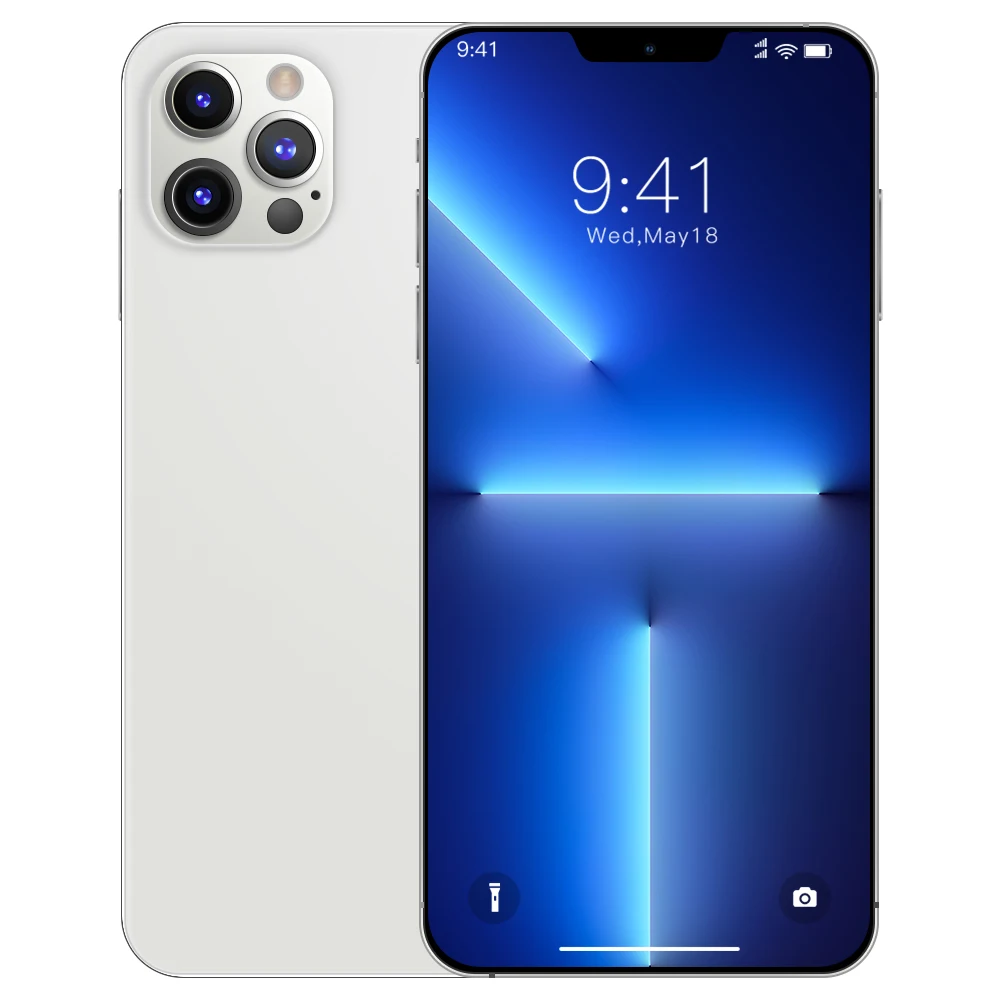 I 13 Pro Max Smart Phone 6.7 Inch 16gb+512gb Original Android Cell ...