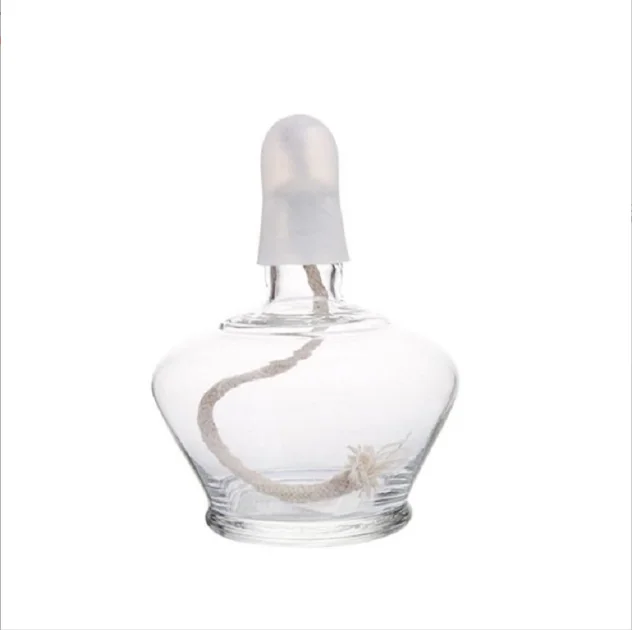 Transparent Classic Empty Glass Kerosene Oil Bottle Laboratory Alcohol ...