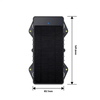 4g All - Network Solar - Powered Vehicle Positioning Terminal For ...