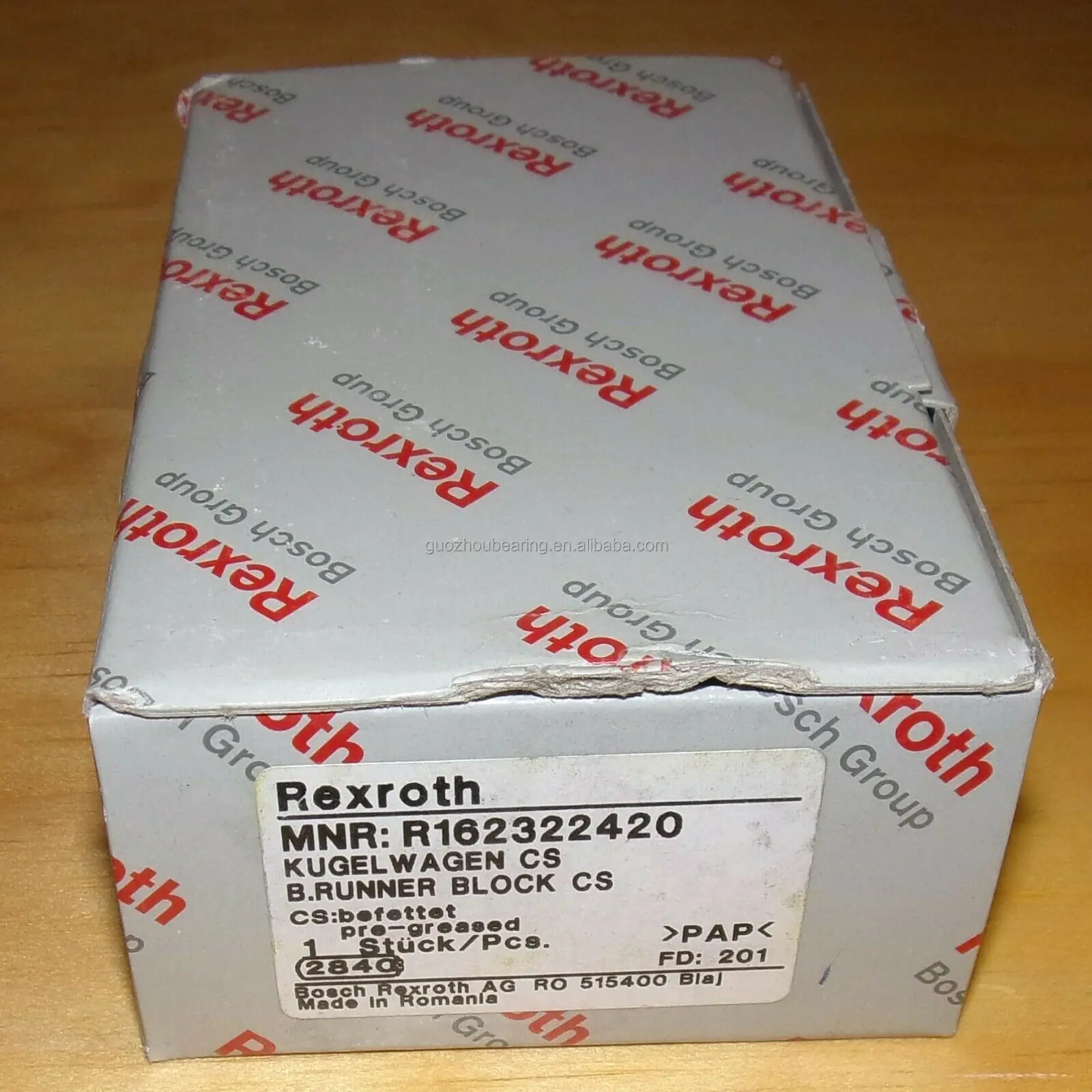 Rexroth R162322420 Linear Bearing Block Guide Rails for CNC Machines ...