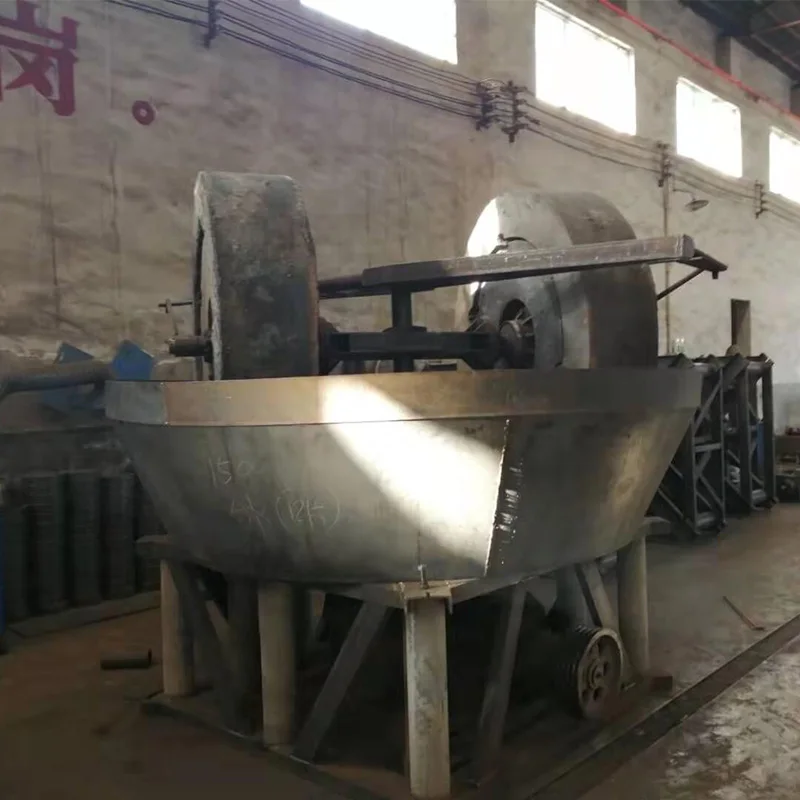 High Efficiency Grinding High-efficiency Wet Pan Mill for Organic ...