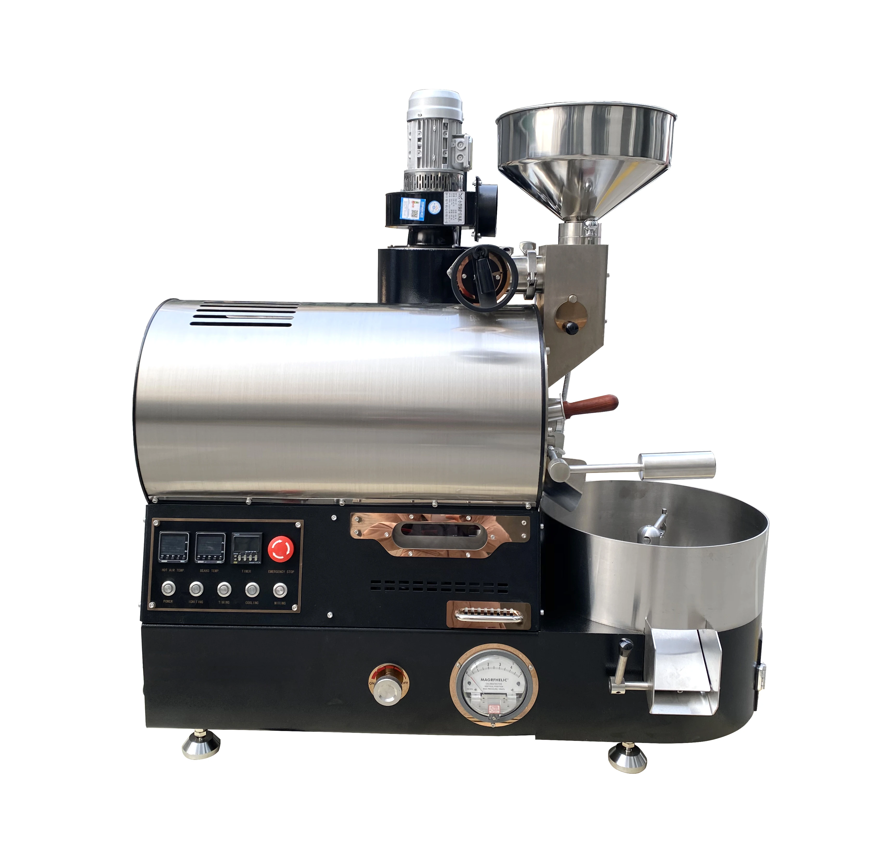 Ocean Rich Coffee Roasting Machine Coffee Roaster Electric Gas 1 Kg 2kg ...