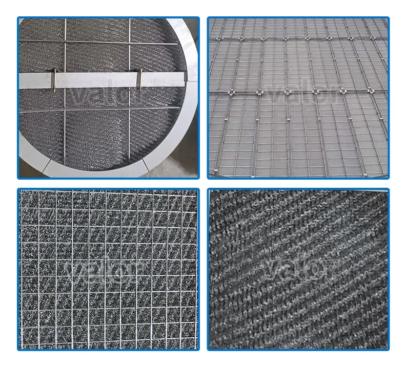 316 316L Stainless Steel Knitted Wire Mesh Gas-liquid Filter Wire Mesh ...